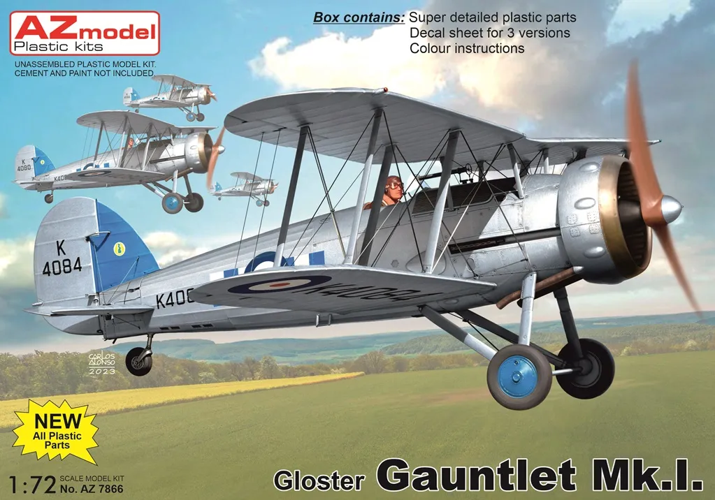 AZ MODEL 1/72 Gloster Gauntlet Mk.I