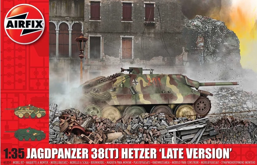 AIRFIX 1/35 Jagdpanzer 38(t) Hetzer Late Version