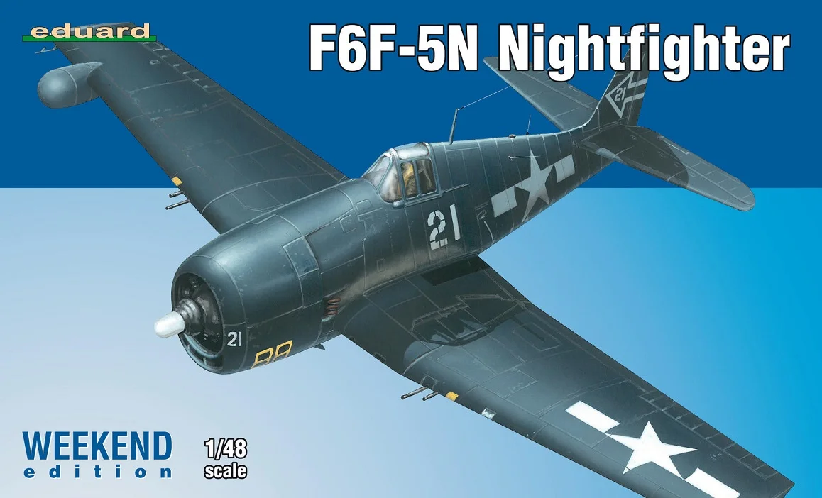 EDUARD 1/48 F6F-5N Nightfighter (Weekend edition)