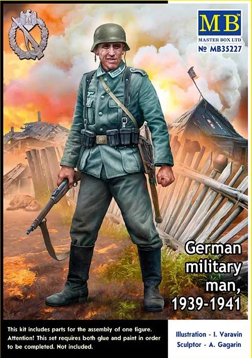 MASTER BOX 1/35 German military man, 1939-1941