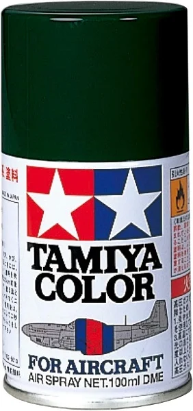 TAMIYA AS-24 Dark Green (Luftwaffe) 100ml Spray (Flat)