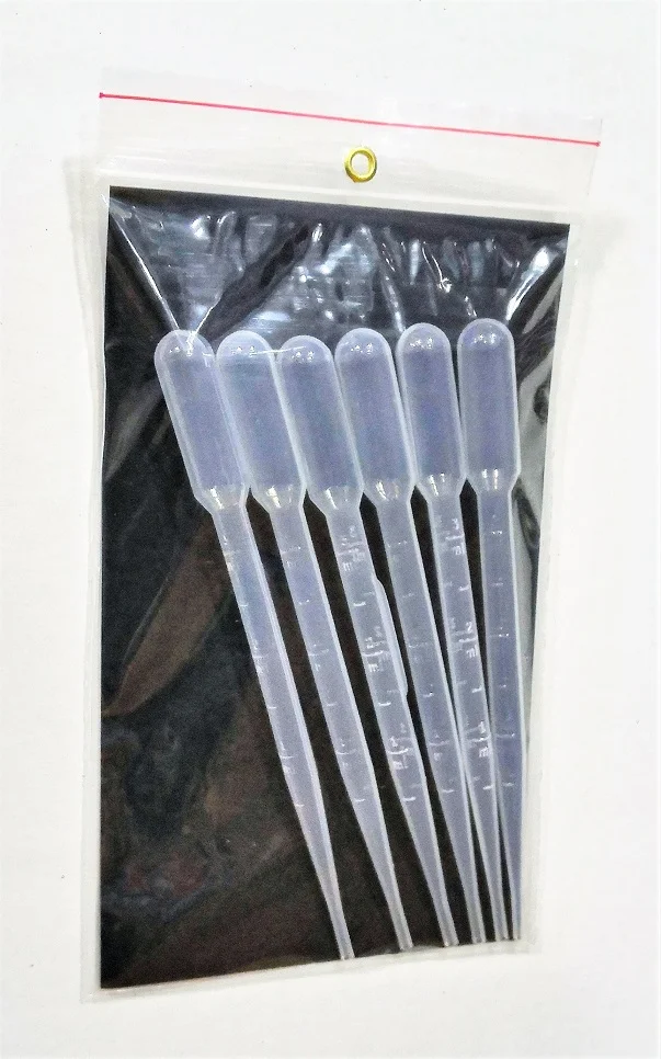 M-HOBBY pipete 3 ml (set 6 komada)