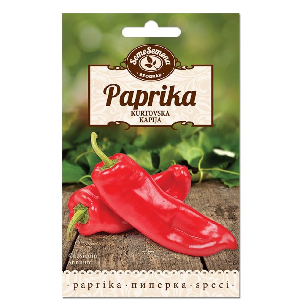 Seme Paprika Kurtovska kapija 1g