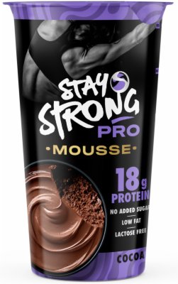 SVEŽI PUDING PRO MOUSSE COCOA STAY STRONG 165G
SVEŽI PUDING PRO MOUSSE COCOA STAY STRONG 165G