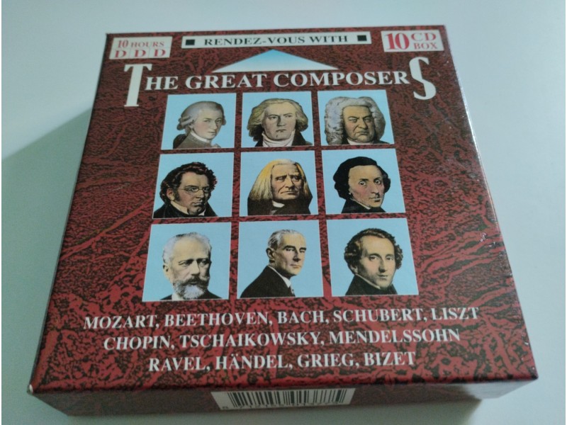 The Great Composers 10 CD Boxset