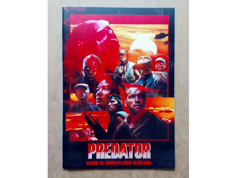 Predator Album sa samolepljivim sličicama PUN