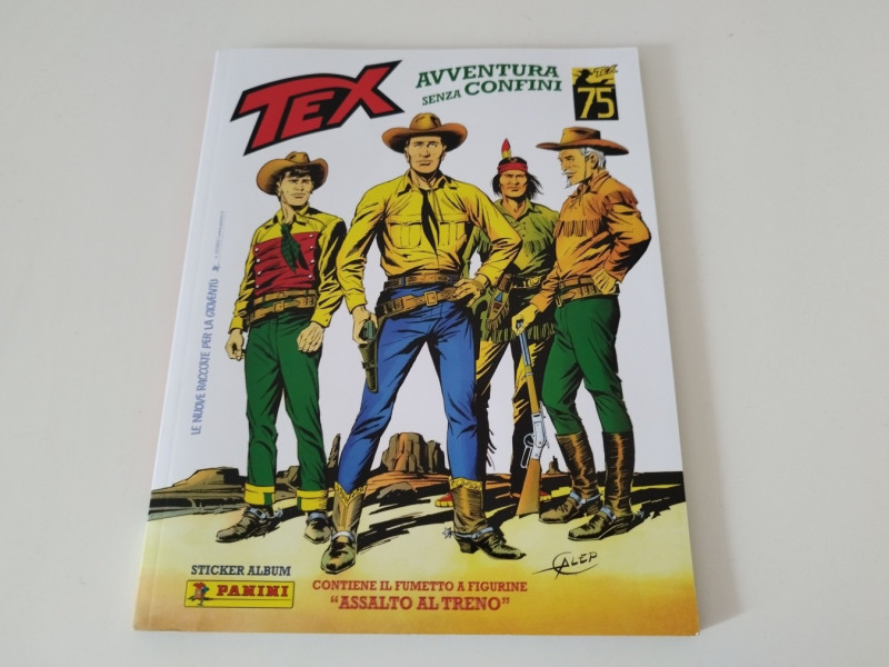 Tex Wiler Original Panini prazan album