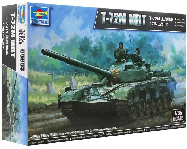 TRUMPETER 1/35 Russian T-72M