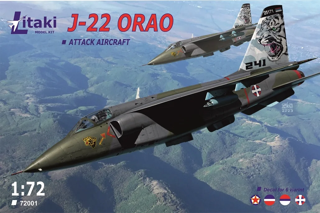 LITAKI 1/72 J-22 Orao