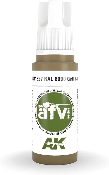 AK 3rd Gen Acrylics – RAL 8000 Gelbbraun – AFV