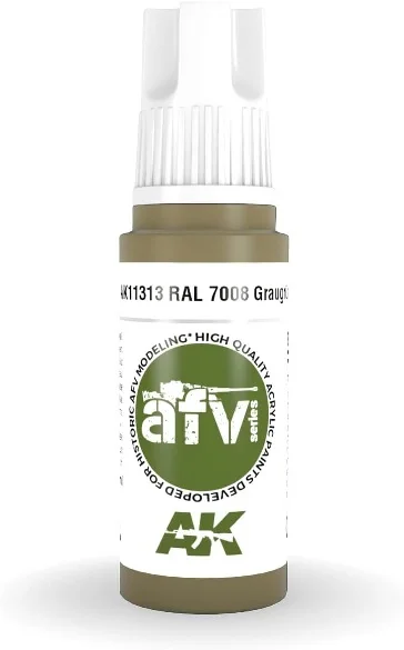 AK 3rd Gen Acrylics – RAL 7008 Graugrün – AFV