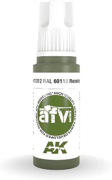 AK 3rd Gen Acrylics – RAL 6011B Resedagrün – AFV