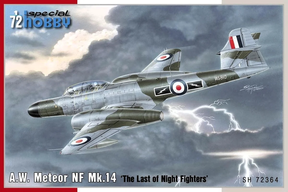 SPECIAL HOBBY 1/72 A.W. Meteor NF Mk.14 ‘The Last of Night Fighters’