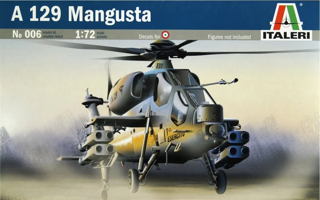 ITALERI 1/72 A-129 Mangusta