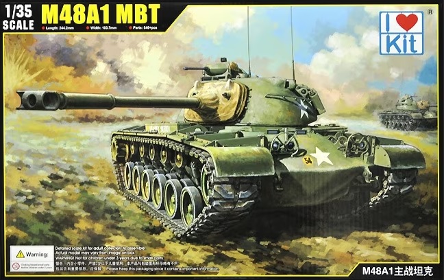 I LOVE KIT 1/35 M48A1 MBT