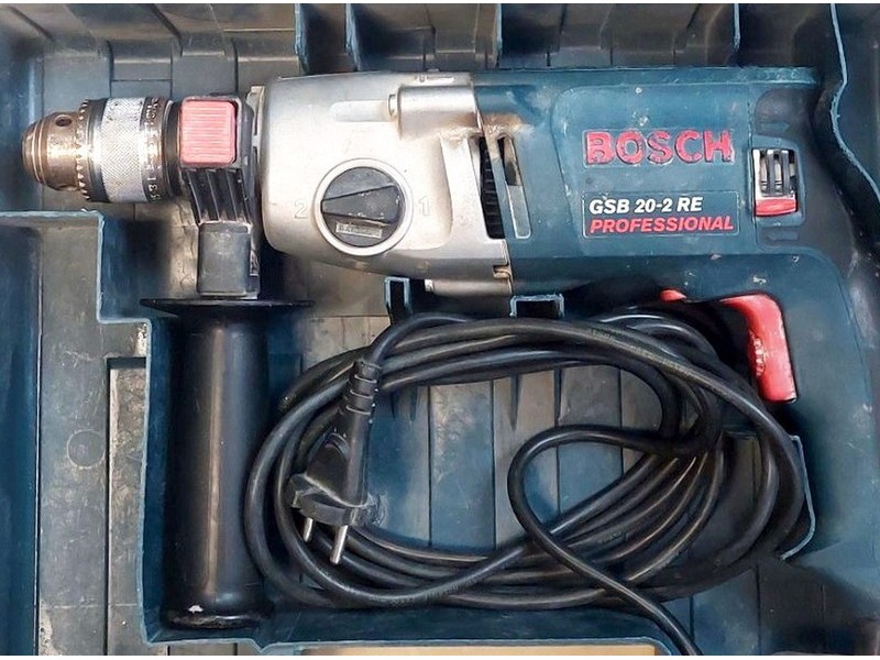 Bušilica BOSCH GSB 20-2RE Professional 800W,Švajcarska