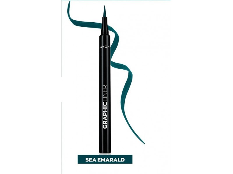 Soul Energy Graphic Liquid Eyeliner(Sea Emerald)by Avon