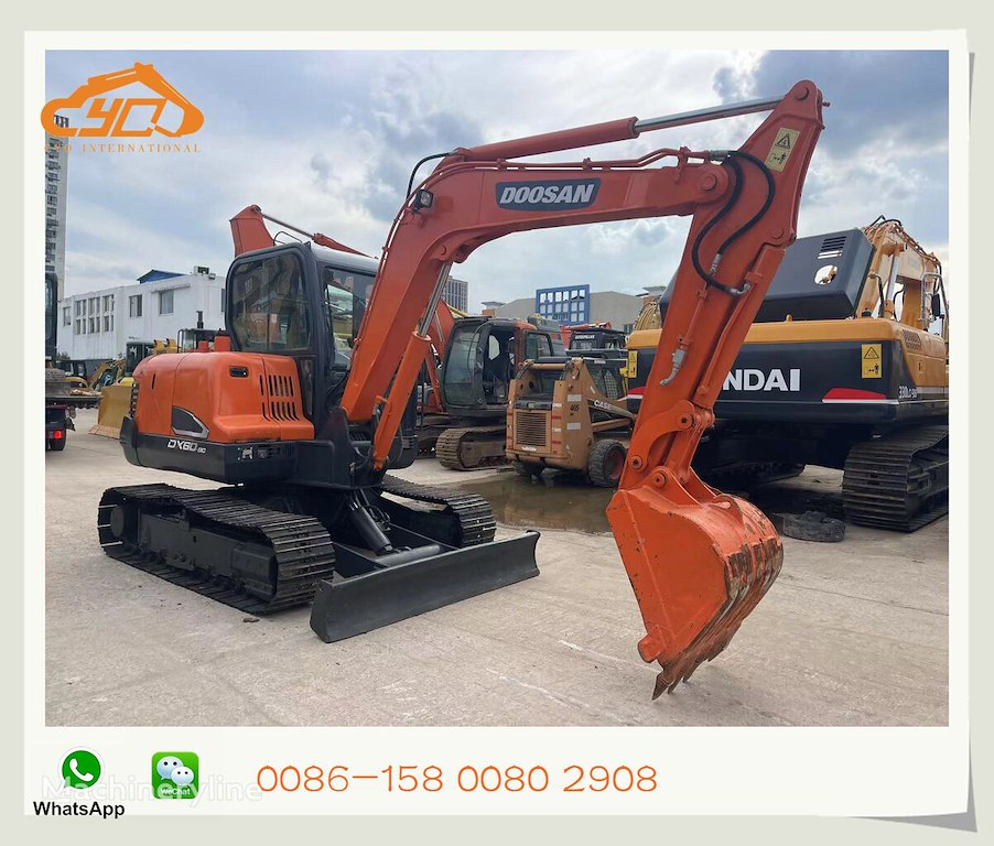 Doosan DX60-9C mini bager