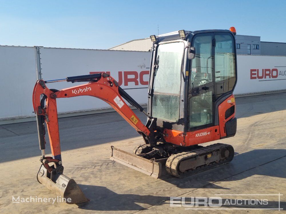 Prodaje se Kubota KX016-4 mini bager na aukciji