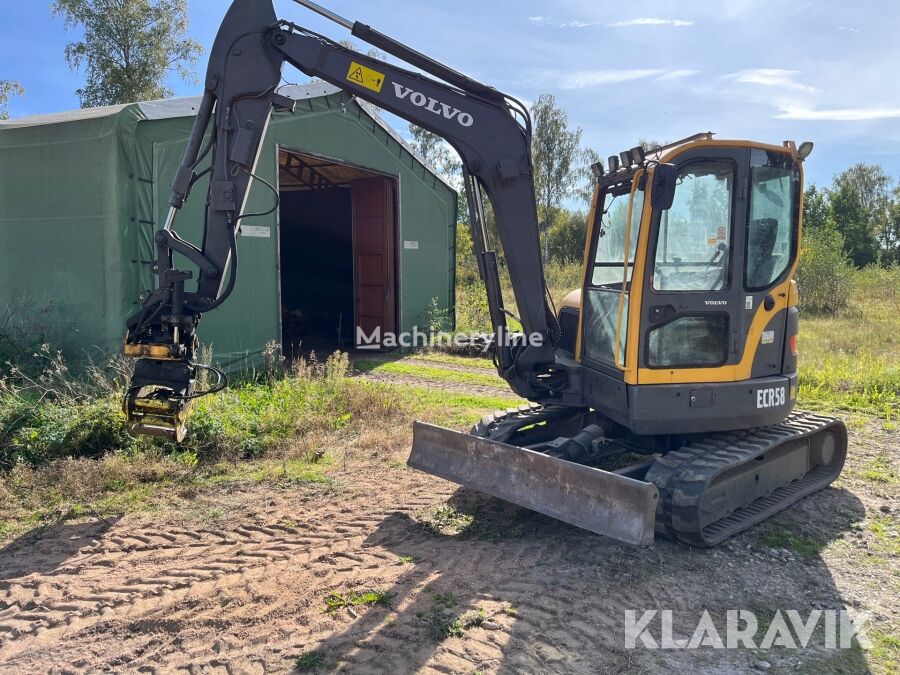 Prodaje se Volvo ECR58 mini bager na aukciji