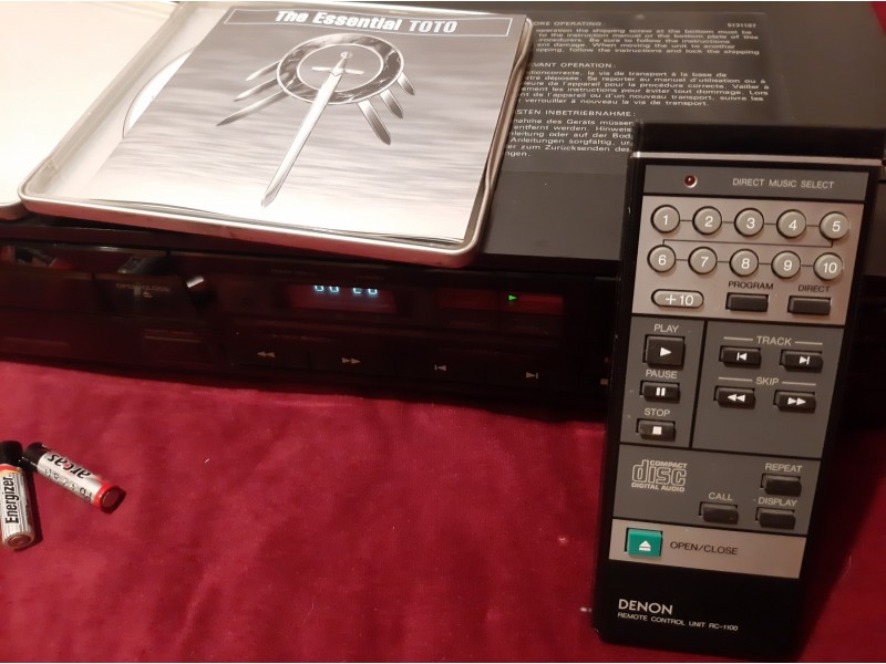 VINTAŽ DENON 1100 DCD CD PLEJER SA DALJINSKIM 5KG