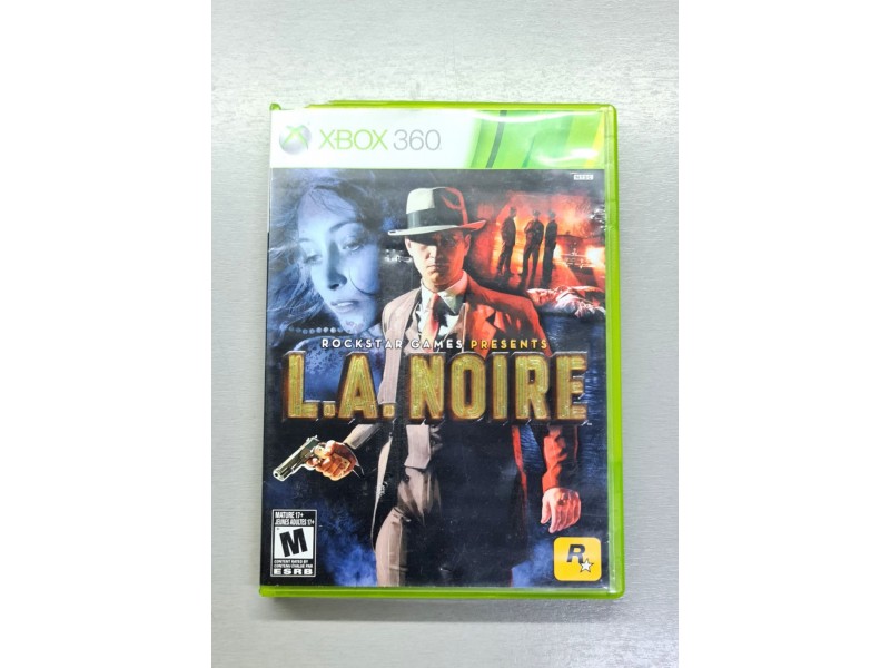 L.A. Noire 3xDVD XBOX360