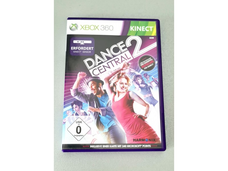 Dance Central 2 KINECT XBOX360