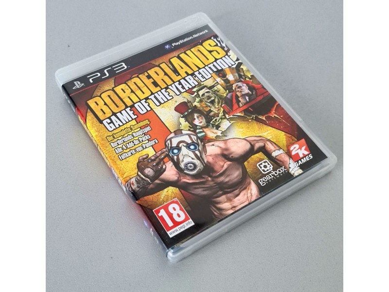 Borderlands GOTY PS3 Game of the Year Edition