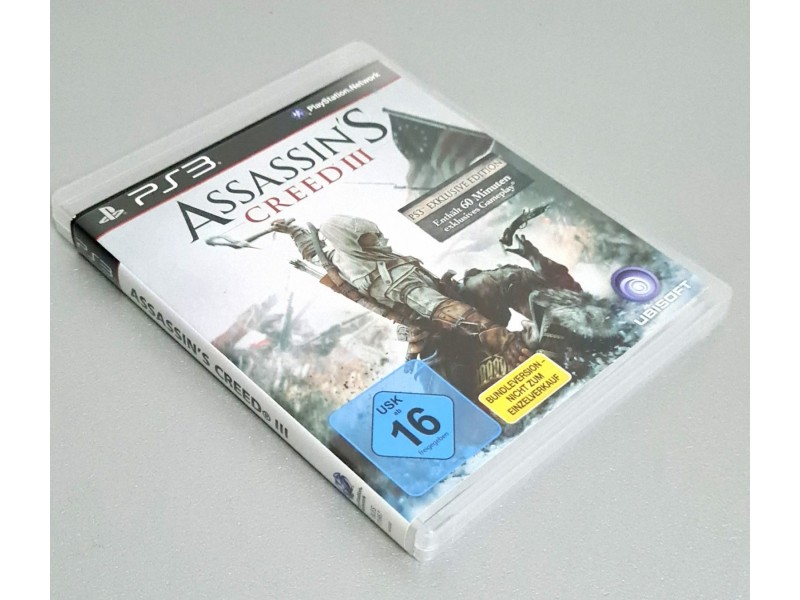 Assassins Creed III Assassins Creed 3 Special Edition