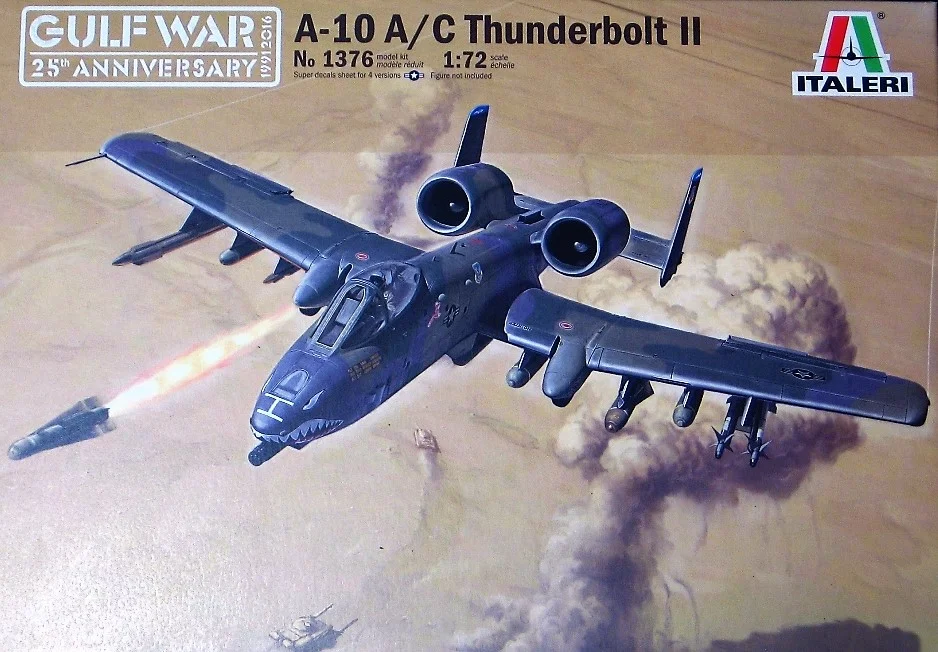 ITALERI 1/72 A-10A/C Thunderbolt II Gulf War