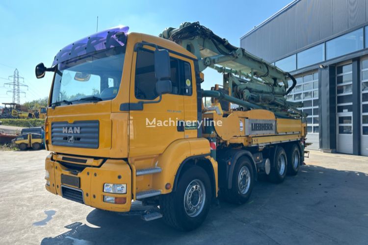 MAN TGA 41.440 8x4 Hallenpumpe 31M-5 pumpa za beton