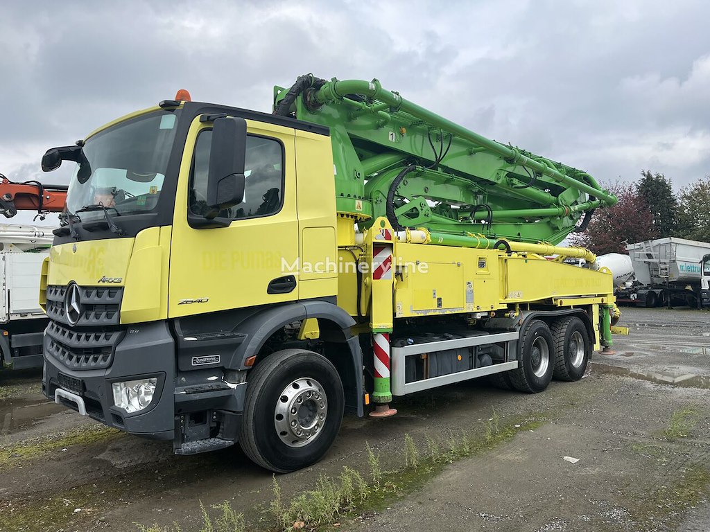 Cifa K37L-HP1608 na šasiji Mercedes-Benz Arocs 2640 Cifa 37m/5 pumpa za beton