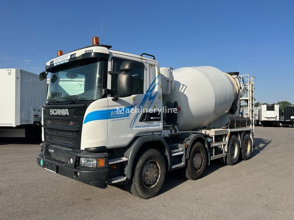 Scania G 450 kamion s mešalicom za beton