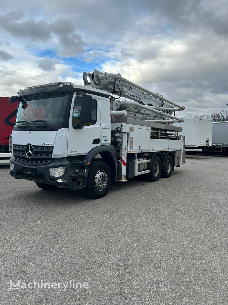 Putzmeister na šasiji Mercedes-Benz Actros 2840 pumpa za beton