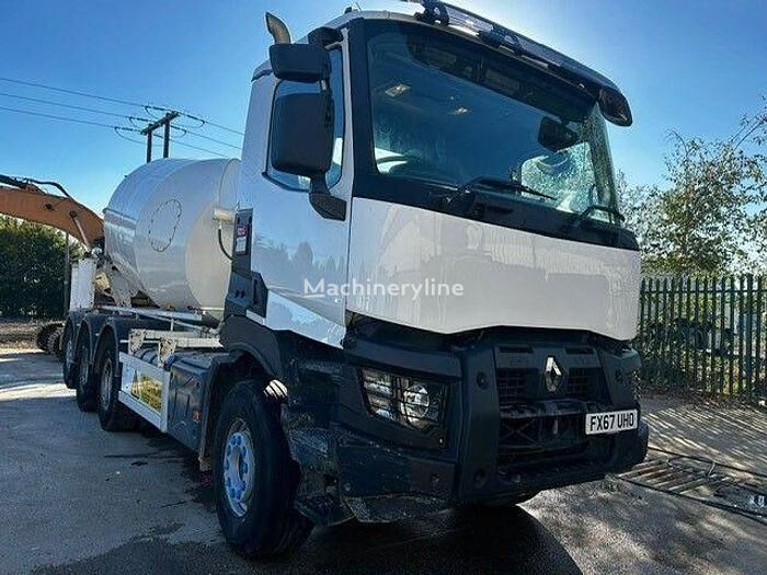 Renault C460 8x4 Tridem Mixer kamion s mešalicom za beton