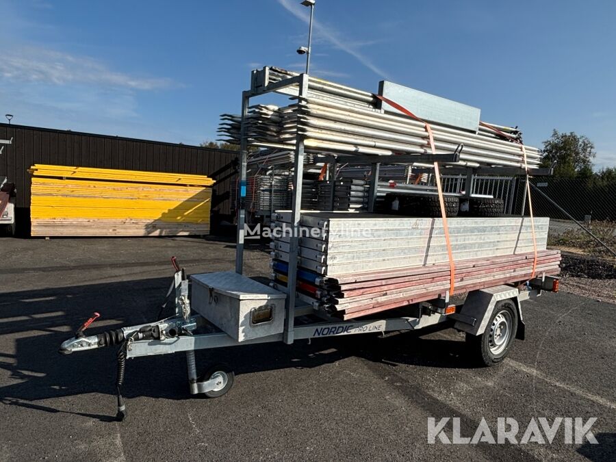 Prodaje se Nordic Car Trailer 1300 skele na aukciji