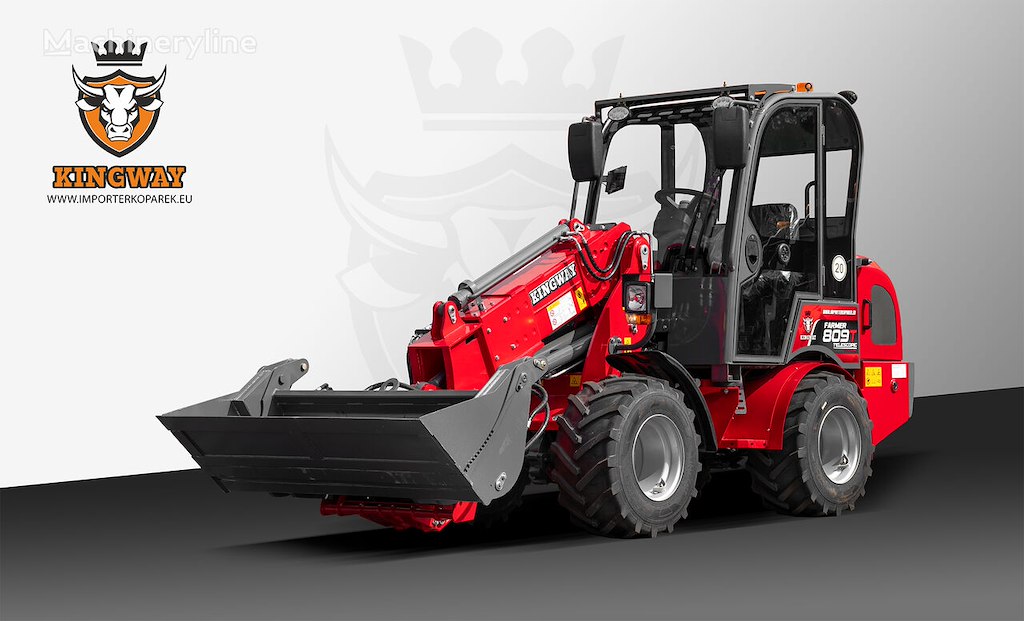 Novi Kingway FARMER 809T Kubota teleskopski prednji utovarivač