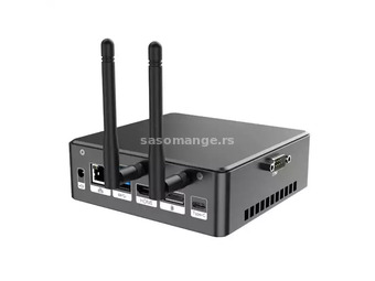 Mini PC Zeus MPI10 i5-10210U 4.20 GHz/DDR4/LAN/Dual WiFi/BT/HDMI/DP/RS232/USB C/ext ANT