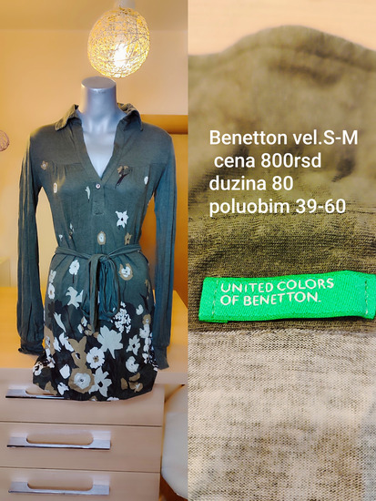 Beneton haljina 600din