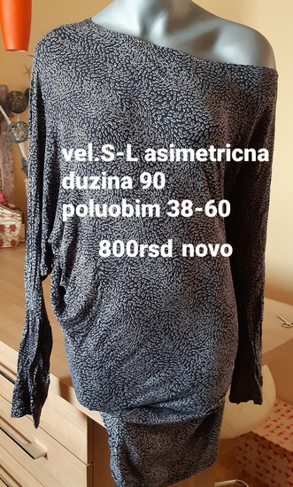 Asometricna haljina 500din