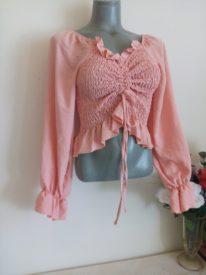 Nov Elles roze crop S