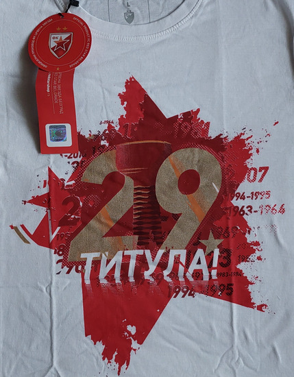 Majica Crvena Zvezda 29. titula