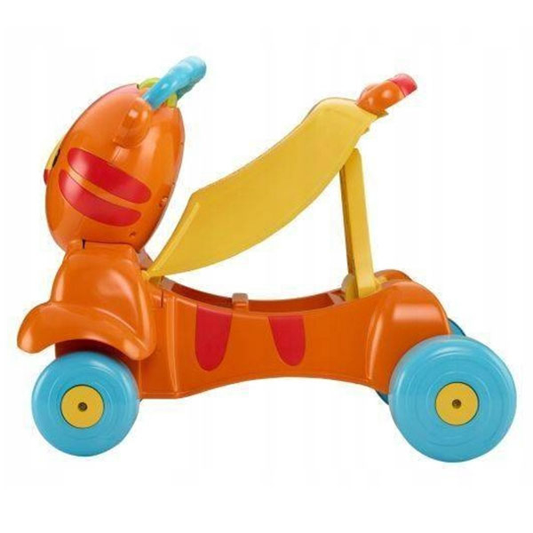 Fisher Price Muzicka Guralica/Hodalica Naučimo engleski I kineski 2u1 Tigar CDC21