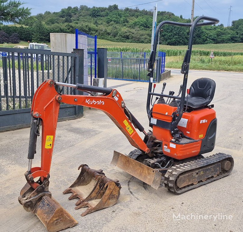 Kubota U10 - 3 mini bager