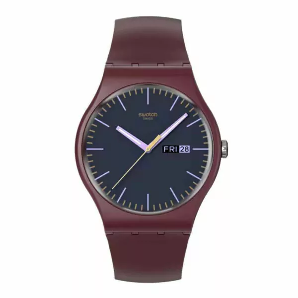 Swatch SO29R707 Burgundy Berry