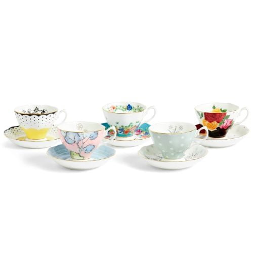 Set 5 šolja i tacni Royal Albert – 100 Years