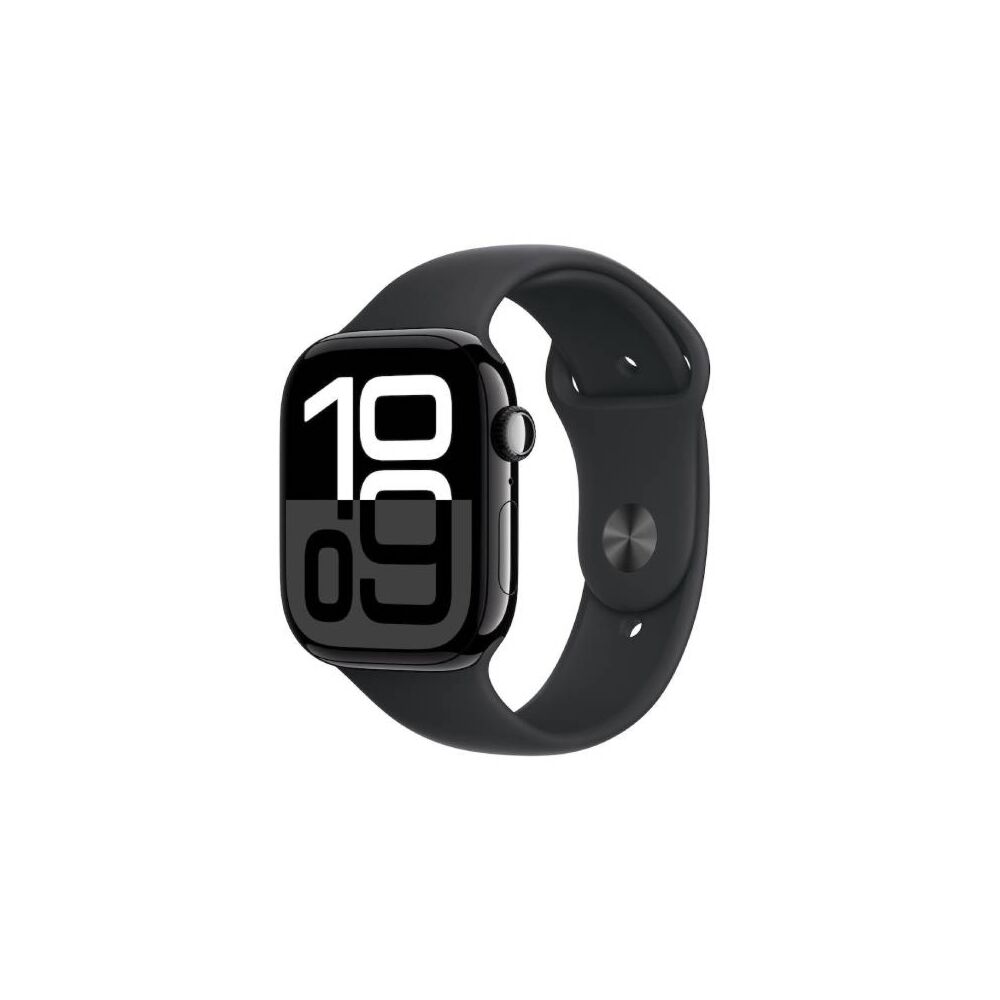 Apple Watch S10 GPS 42 mm Black Sport Band - M/L MWWF3QV/A