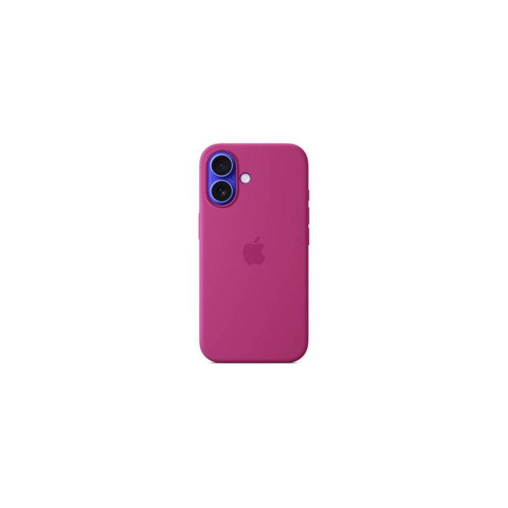 Apple iPhone 16 Silicone Case with MagSafe MYY53ZM/A - Fuchsia