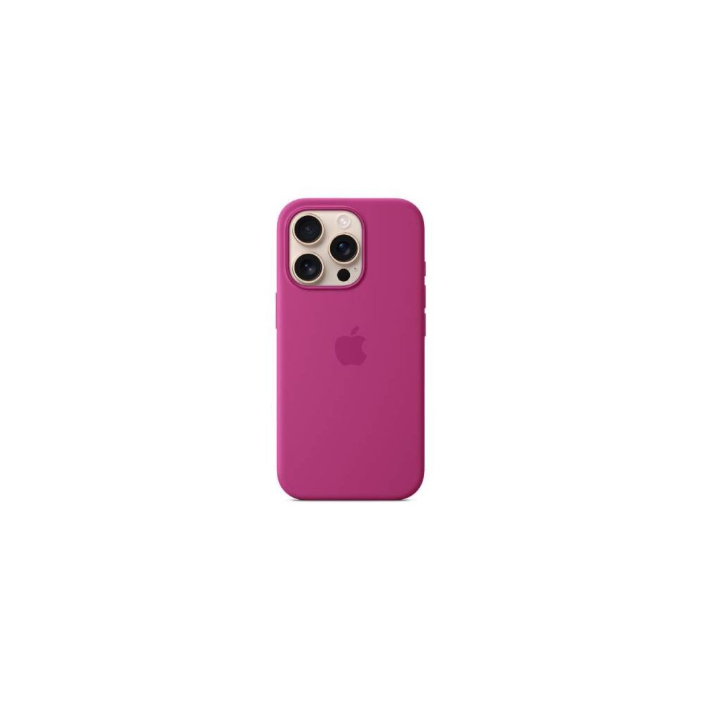 Apple iPhone 16 Pro Silicone Case with MagSafe MYYN3ZM/A - Fuchsia