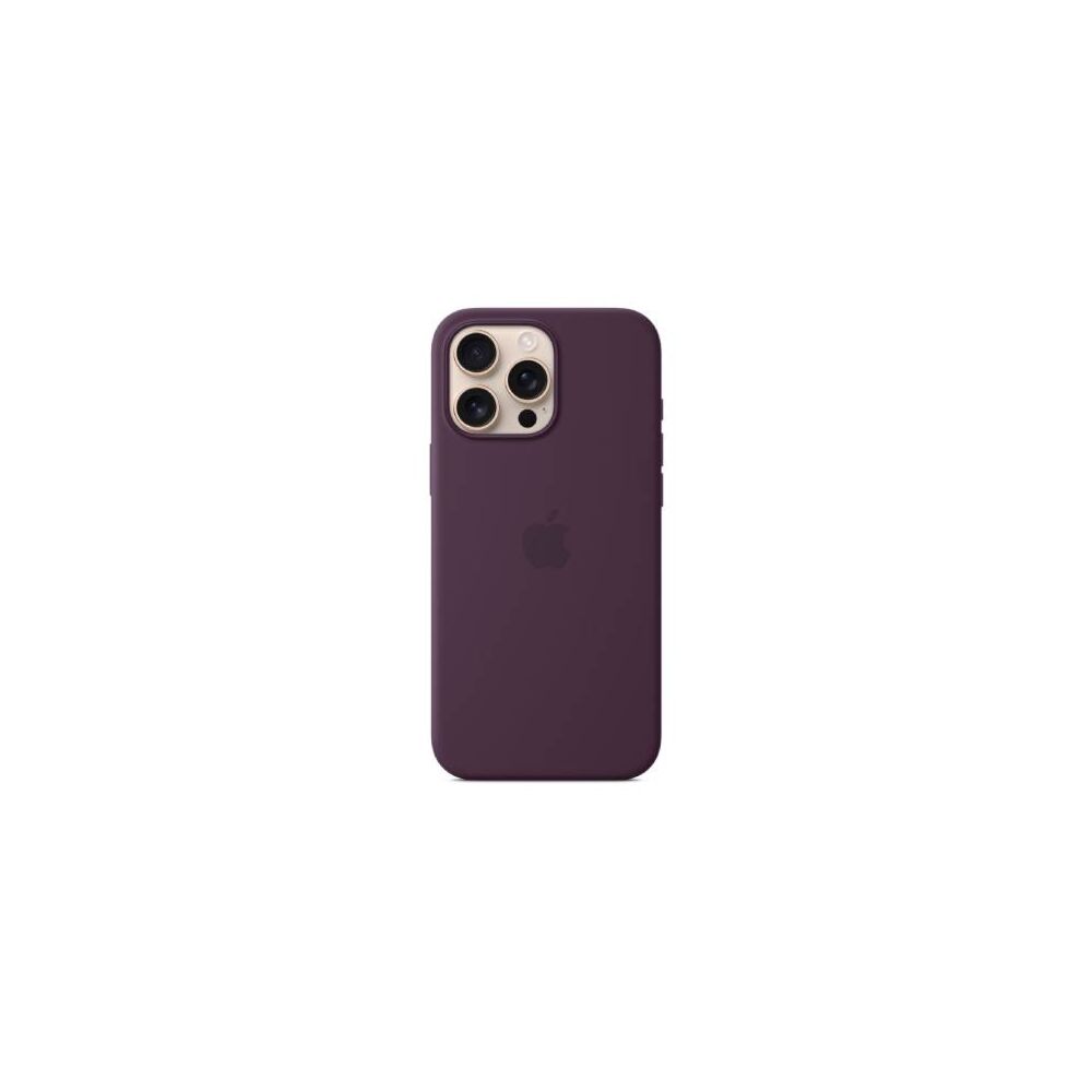 Apple iPhone 16 Pro Max Silicone Case with MagSafe MYYW3ZM/A - Plum